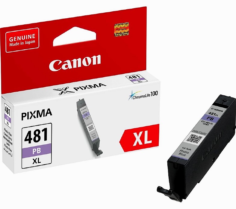 CANON CLI-481 PHOTO BLUE XL INK TANK - TVR Distribution
